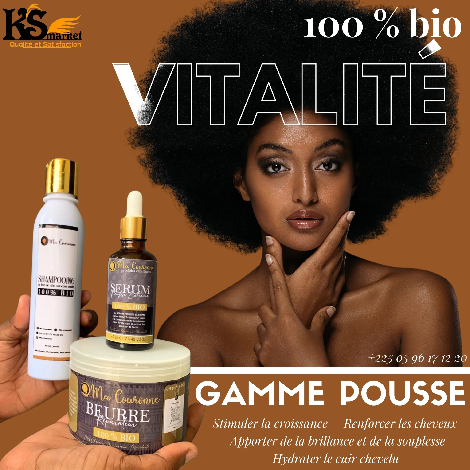 GAMME POUSSE CHEVEUX